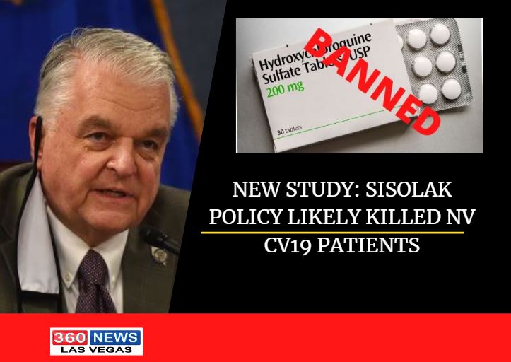 NEW STUDY: SISOLAK POLICY LIKELY KILLED NV CV19 PATIENTS ...
